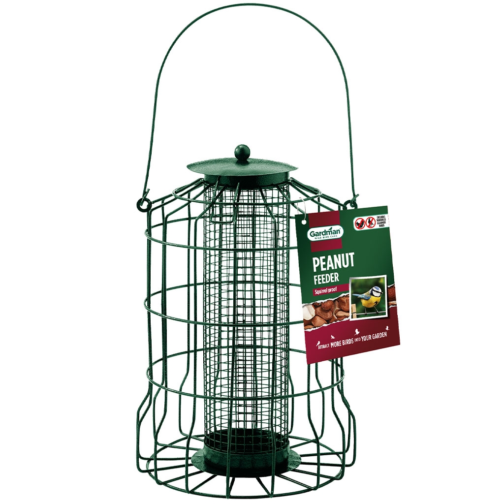 Gardman Squirrel Proof Peanut Feeder - Shop - Skylark Garden Centre