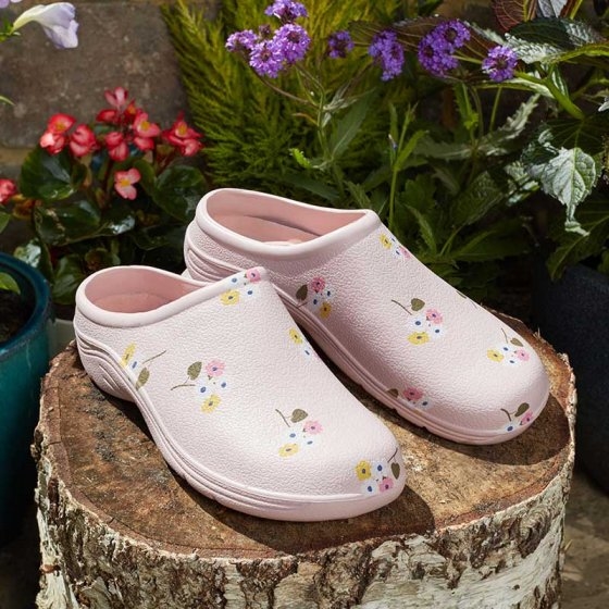 Briers Comfi Garden Clog - Posies - Size 8 - Shop - Skylark Garden Centre