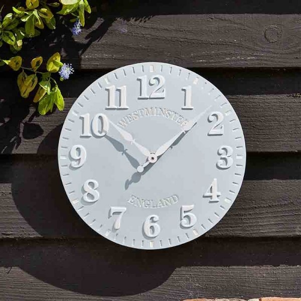 Smart Garden Westminster - Duck Egg 12" Clock - Shop - Skylark Garden ...