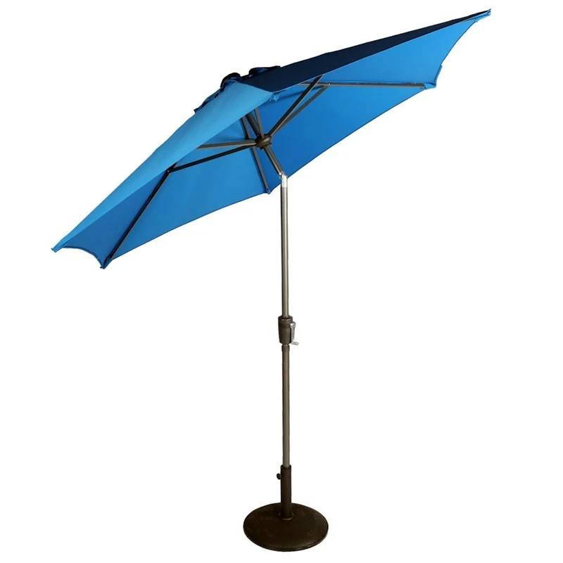 Supremo Riviera 2.5m Parasol - Pacific Blue - Shop - Skylark Garden Centre