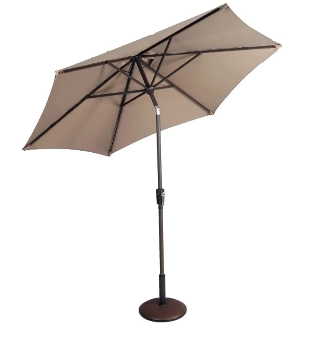 Supremo Riviera 3.5m Parasol - Taupe - Shop - Skylark Garden Centre